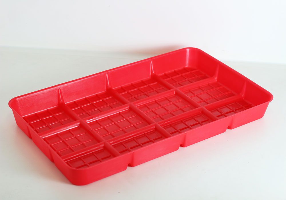 Plastic Chick Feeder Lid - Red - Kuhl Corp