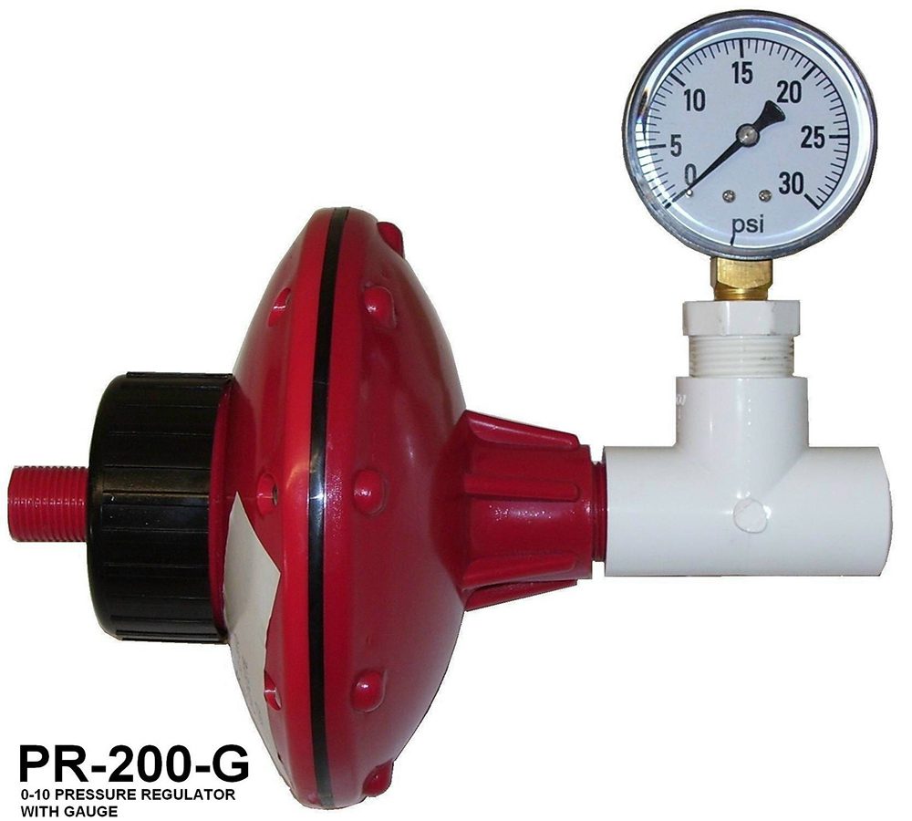 Pressure Regulator w/ Pressure Gauge - Kuhl Corp